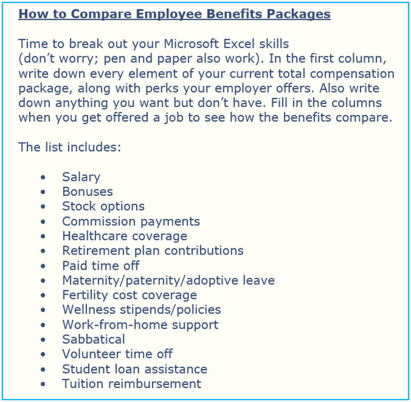Examples Of Employee Benefits Packages You Can Get Yourself InHerSight